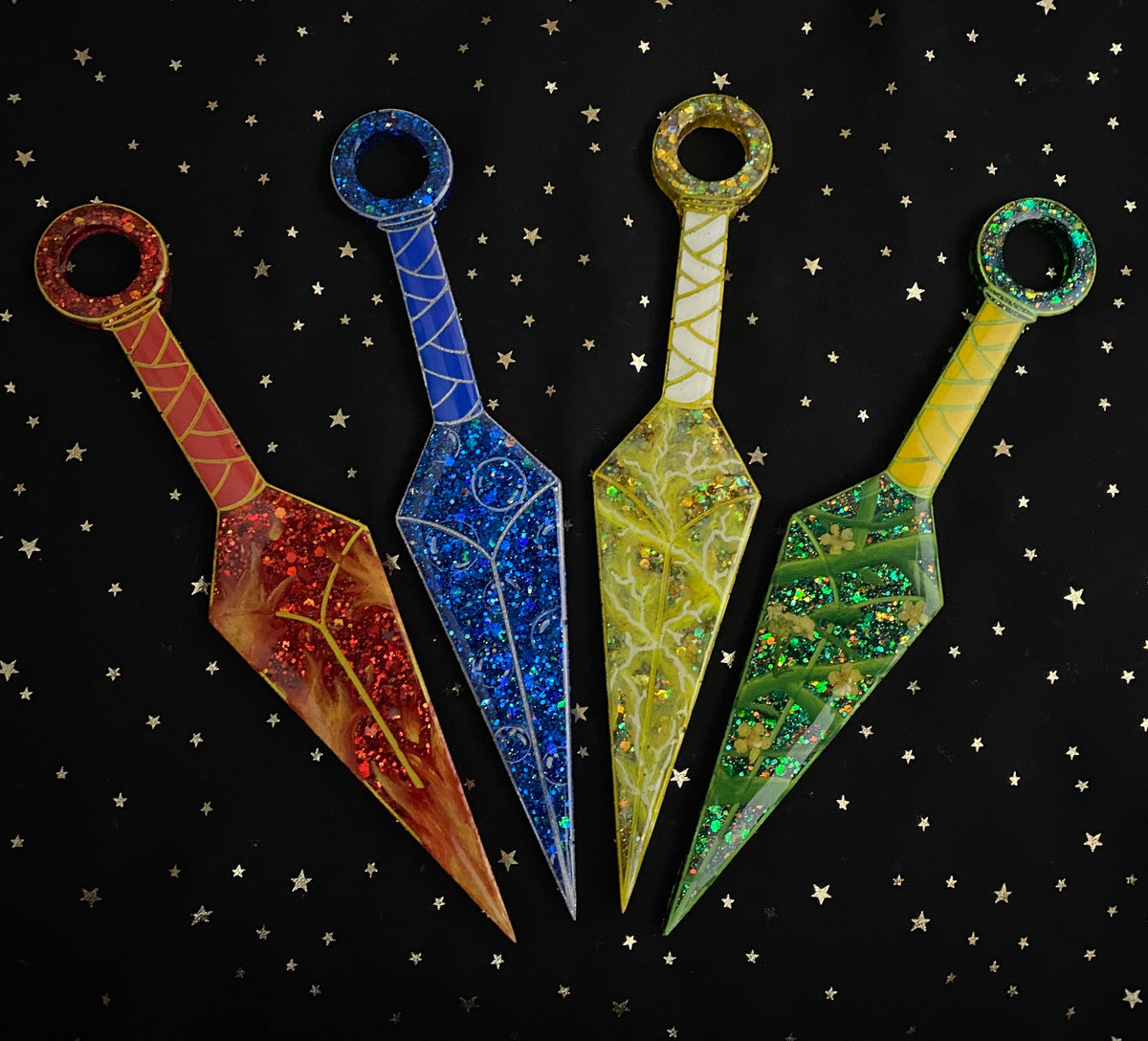 Kunai & Kunai Keychains – Geeks & Glitter Co.